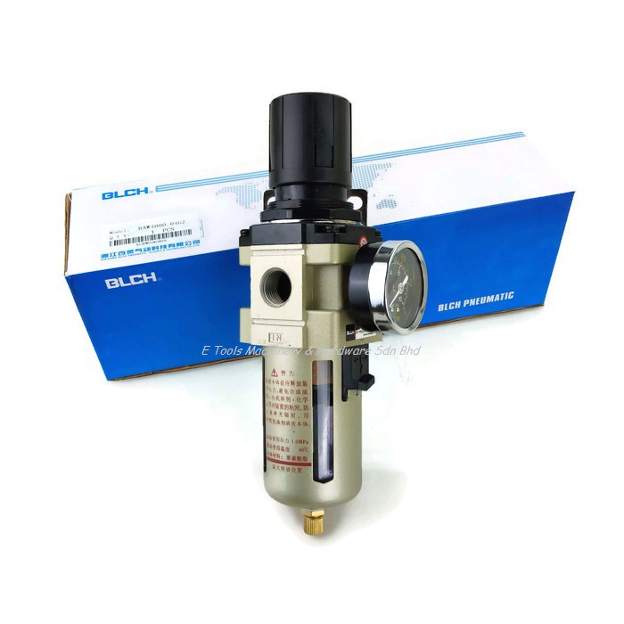 AIRTAC / BLCH AW4000-04 (1/2'') AIR FILTER WITH REGULATOR UNIT | Shopee ...