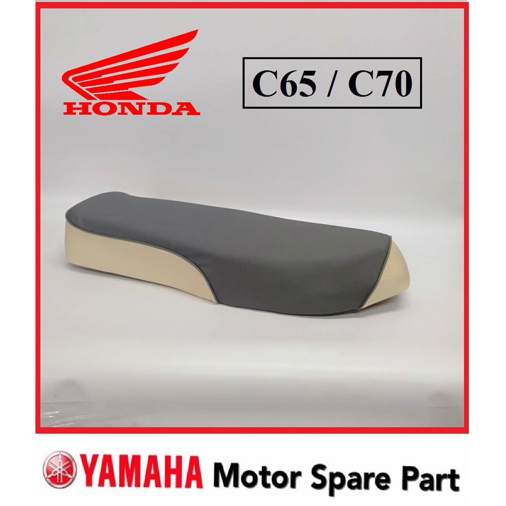 HONDA C65 / C70 PUTIH GREY SEAT ASSY 0 WHITE KUSYEN KUSHION KUSEN KUSION CUSHION CUSION TEMPAT ...