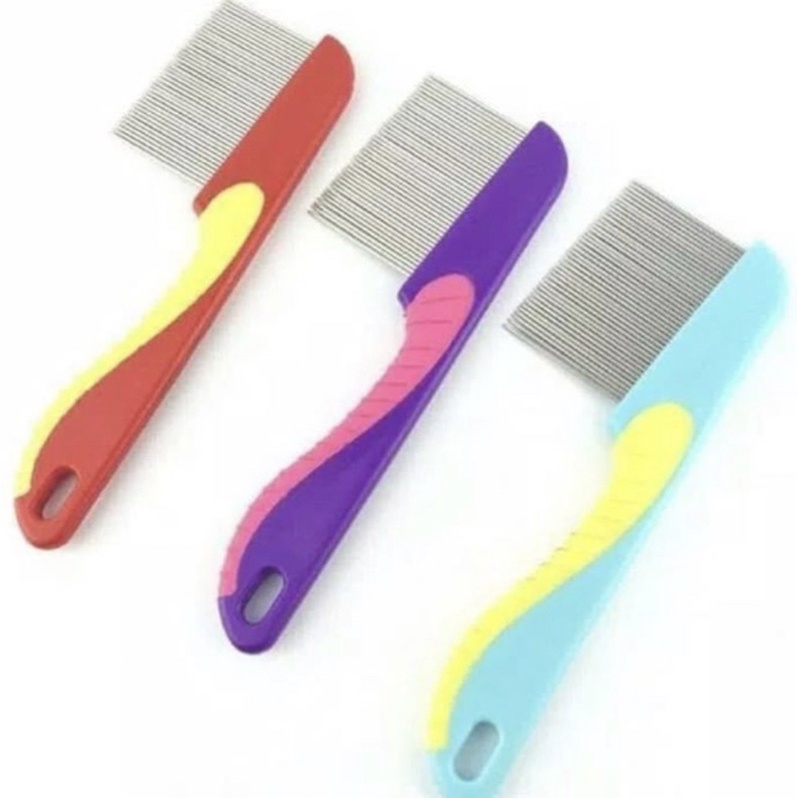 Metal Lice Comb/Metal Lice And Dandruff Long Handle | Shopee Malaysia