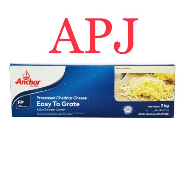 Anchor Cheese cheddar 2kg Easy to Grate | Shopee Malaysia