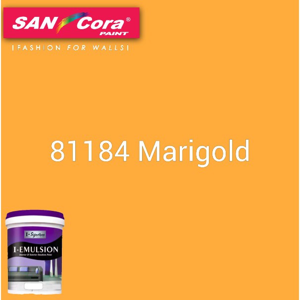 SINAR SANCORA I-EMULSION 5 LITER Interior Matt Wall Paint / Cat Dinding Dalam Rumah Tidak Kilat ...