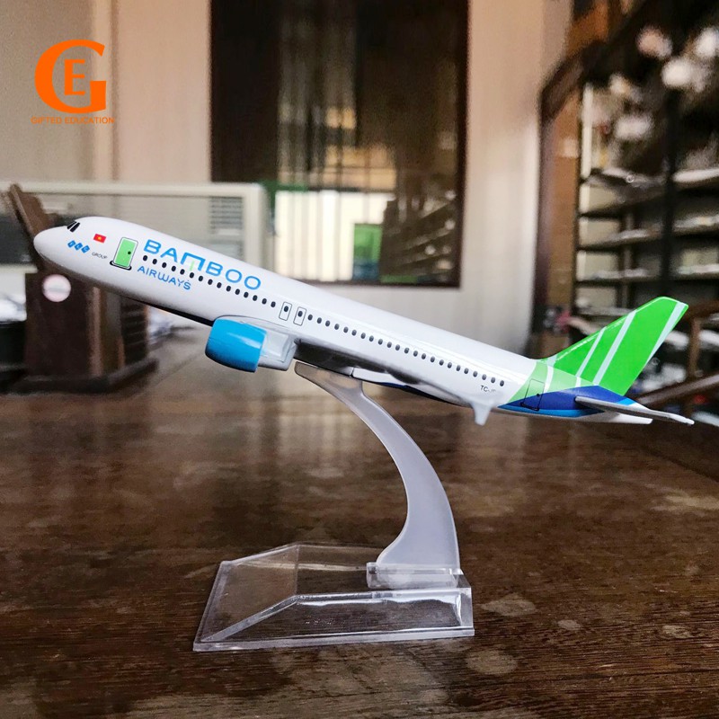 Vietnam Bamboo Airways A320 Aircraft Model Airbus A320 Alloy Diecast ...