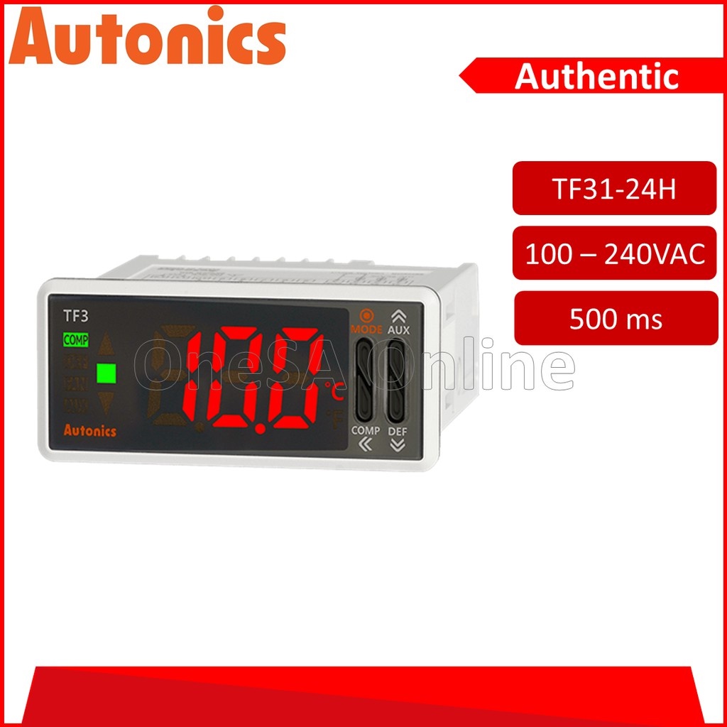 AUTONICS TEMP. CONTROLLER AC100-240V(TF31-24H-A100-240) | Shopee Malaysia