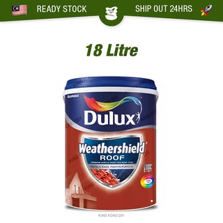 18L ICI DULUX Weathershield Roof Paint ROOFSHIELD ROOF SHIELD Reflect ...