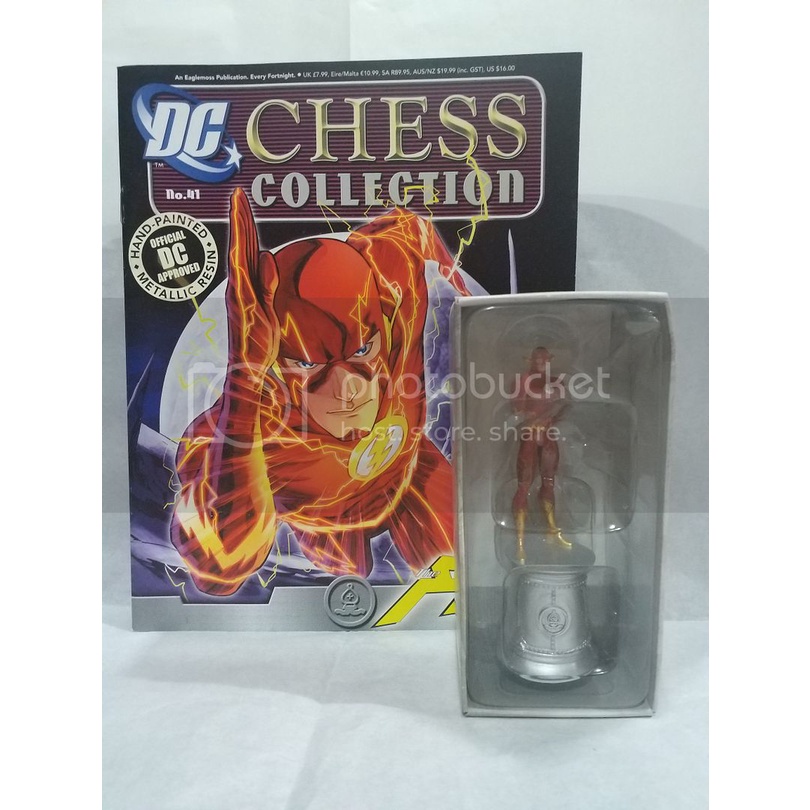 DC Chess Collection issue 41: The Flash – White Bishop | Shopee Malaysia
