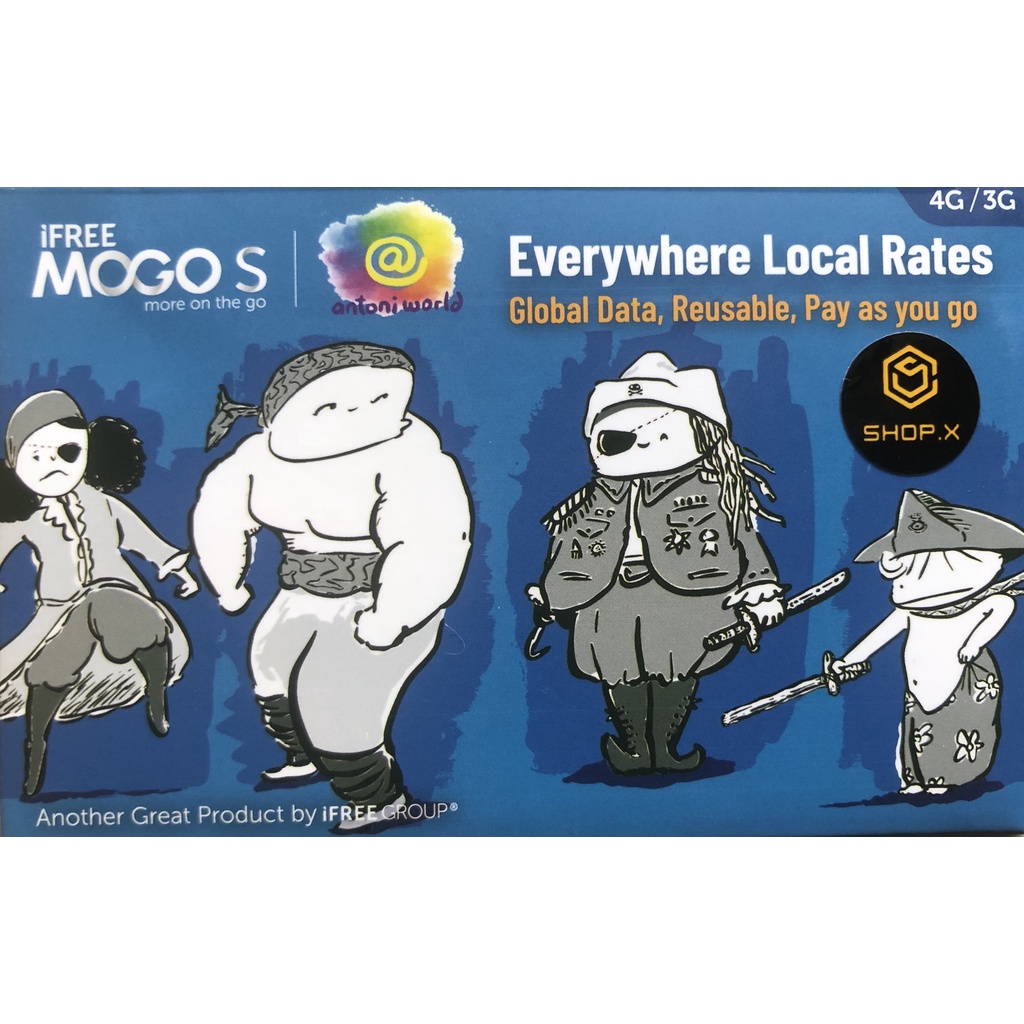 FREE - iFREE Global SIM Card | Shopee Malaysia