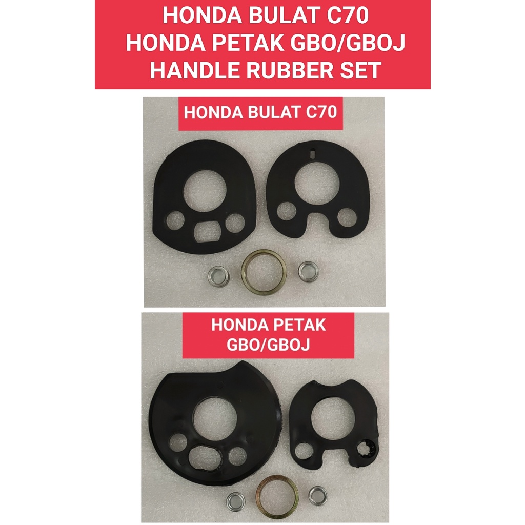 HONDA BULAT C70/HONDA PETAK GBO/GBOJ [ A CLASS ] HANDLE RUBBER WITH ...