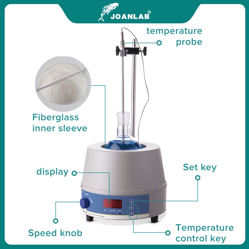 JOANLAB Digital Electric Heating Mantle Magnetic Stirrer Constant ...
