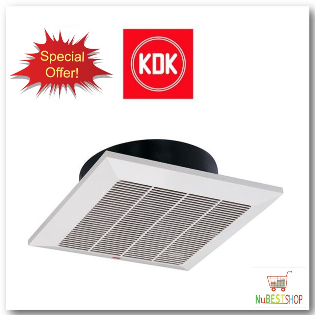 KDK Ceiling Exhaust Fan 10" 25TGQ7 (25cm/10″) 10 Inch | Shopee Malaysia