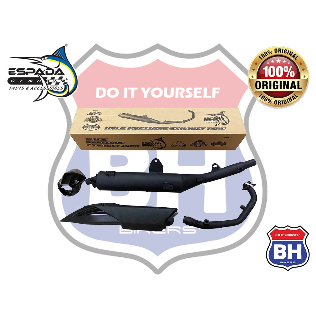 YAMAHA Y15 Y15ZR LC135 135LC HONDA RS150 EXHAUST BACK PRESSURE EKZOS PIPE CUTTING STANDARD ...