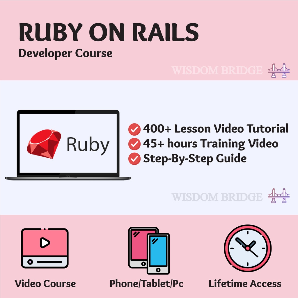 Video Course Complete Ruby On Rails Developer Course Python C C C C Java Programming Php