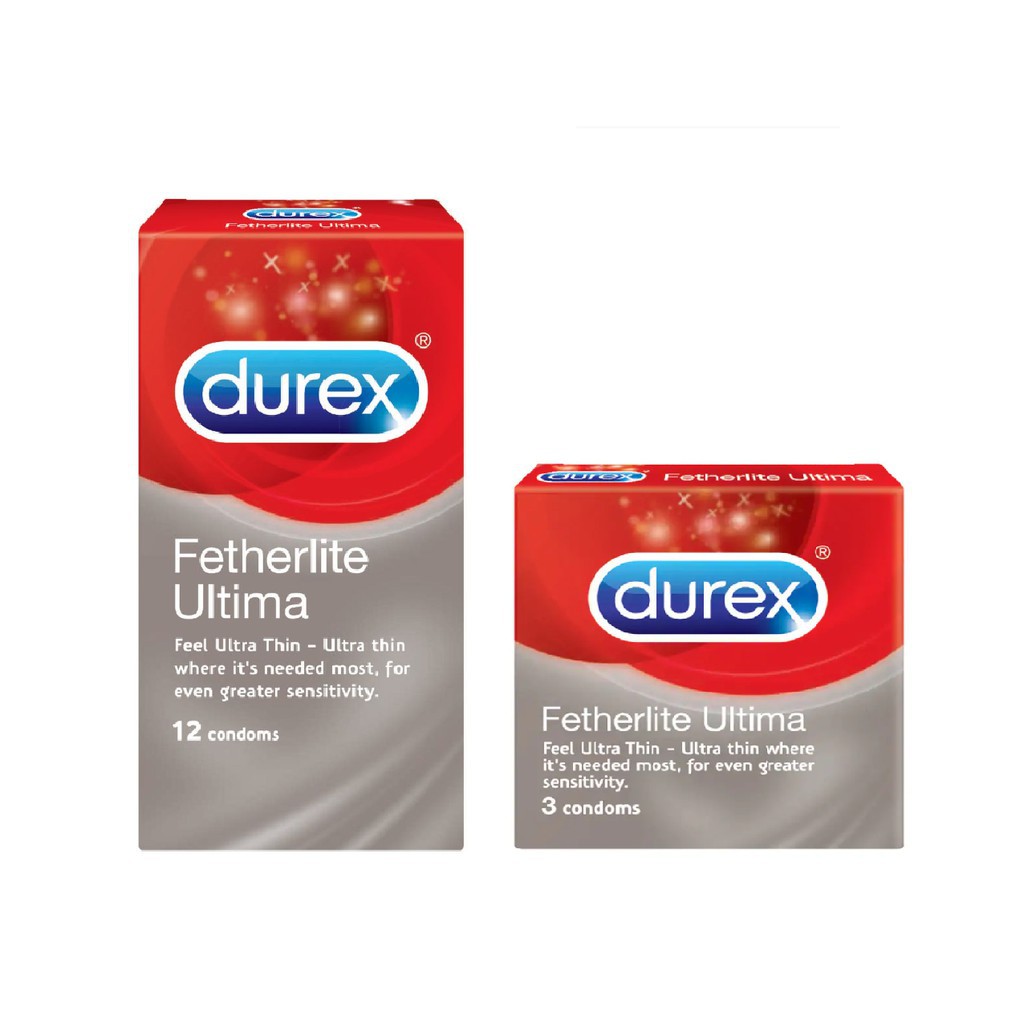 Durex Fetherlite Ultima (3's /12's) | Shopee Malaysia