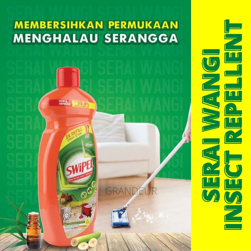 Swipel Serai Wangi Insect Repellent Concentrated Liquid Insect Control ...
