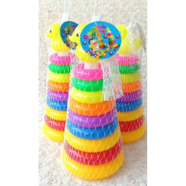 Donut Ring Mesh Donut Ring Donut Ring Donut Ring Children's Educational ...