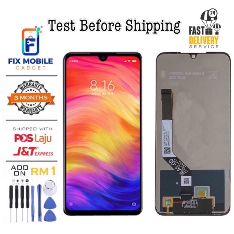 XIAOMI REDMI NOTE 7 LCD TOUCH SCREEN(3 MONTHS WARRANTY) | Shopee Malaysia
