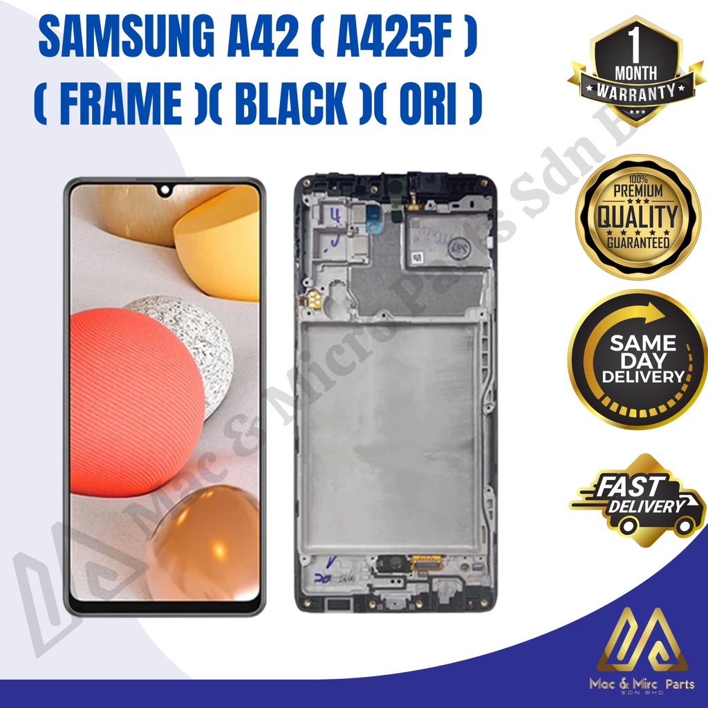 SAMSUNG A42 ( A425F ) ORIGINAL FULLSET LCD TOUCH DIGITIZER REPLACMENT ...