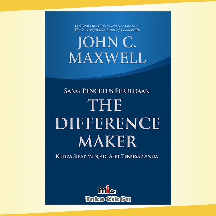 The Difference Maker Book John C Maxwell Shopee Malaysia
