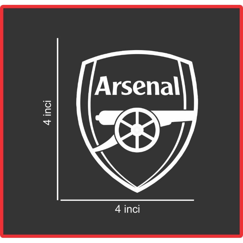 CAR STICKER/STICKER KERETA (ARSENAL) | Shopee Malaysia