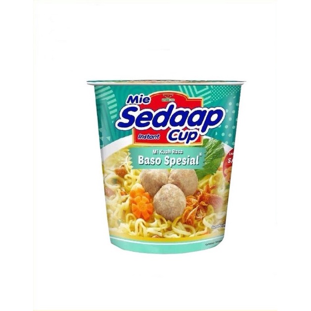 【Clearance】Mi Sedaap Cup Baso Special 77g | Shopee Malaysia