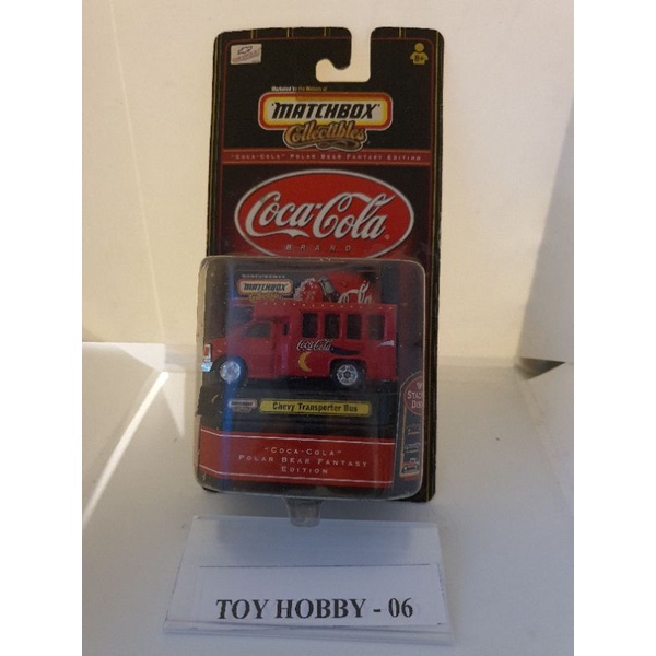 MATCHBOX COLLECTIBLE COCA-COLA CHEVY TRANSPORTER BUS | Shopee Malaysia