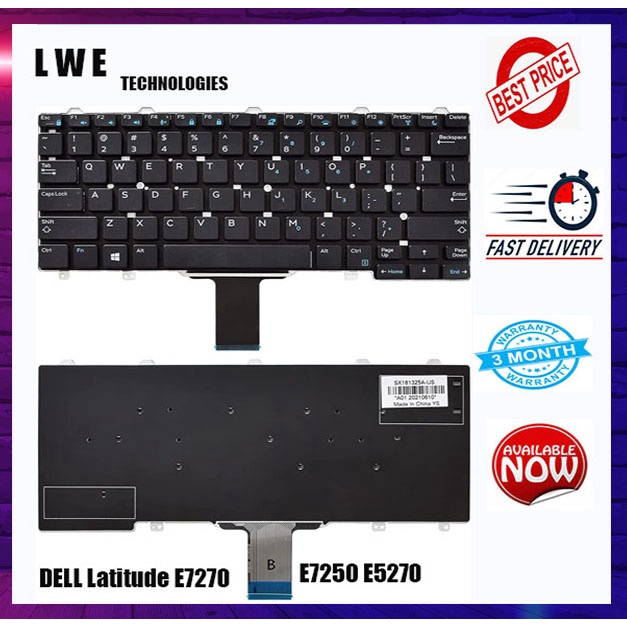 DELL Latitude 7350 5290 E5250 E5270 E7270 E7250 7270MJ8HY 0MJ8HY XCD5M ...