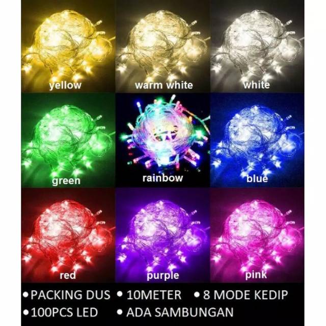 Tumblr Led Christmas Lights | Shopee Malaysia