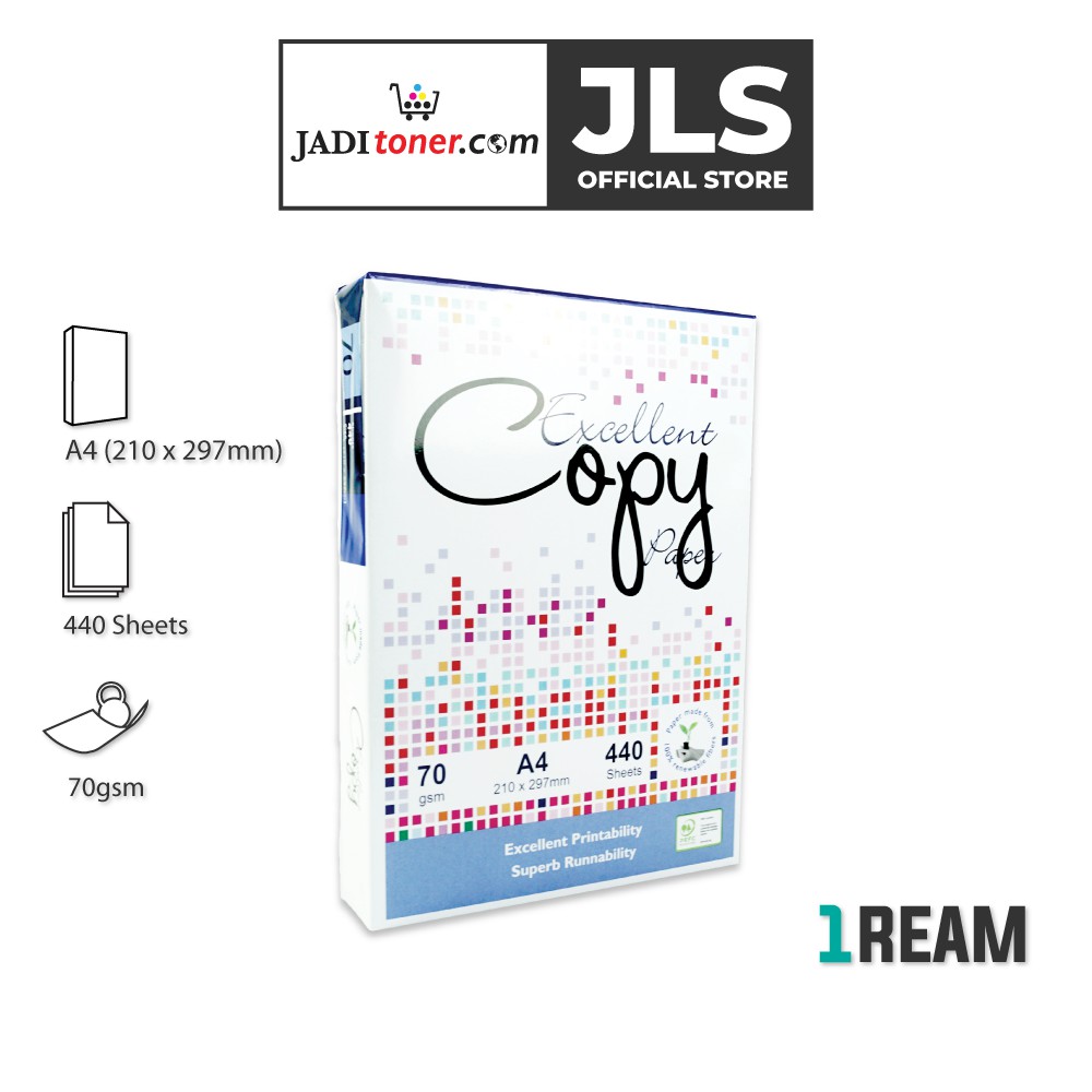 Excellent Copy A4 Paper (70gsm x 440's) | Shopee Malaysia