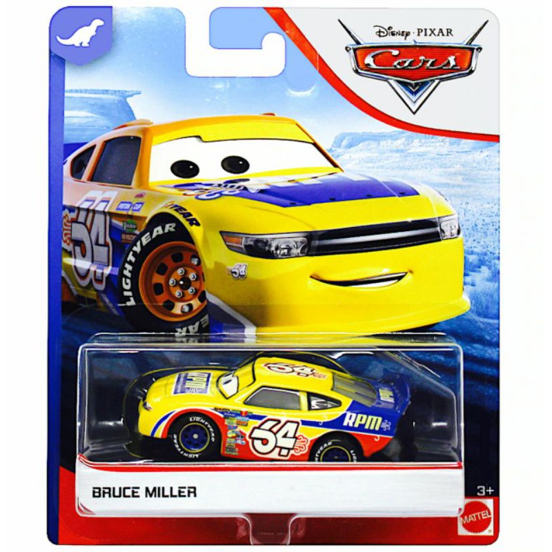 Disney / Pixar Cars Cars 3 Dinoco 400 Bruce Miller Diecast Car | Shopee ...