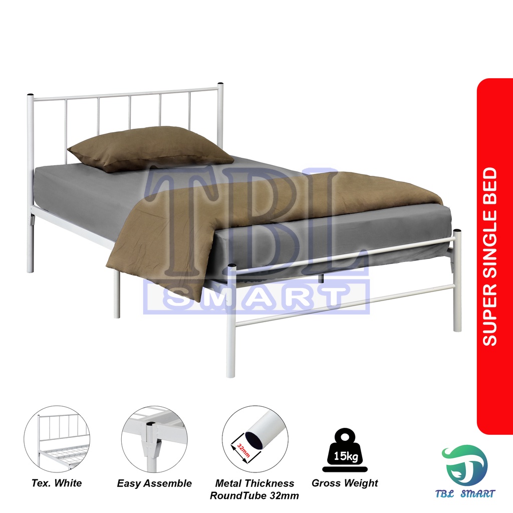 High Quality Super Single Bed TBL S1 - Metal Super Single Bed Frame ...