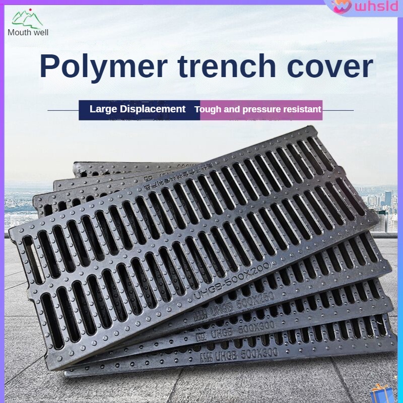 Polymer Coverplate of Trench Trench Cover Kitchen Drainage | Shopee ...