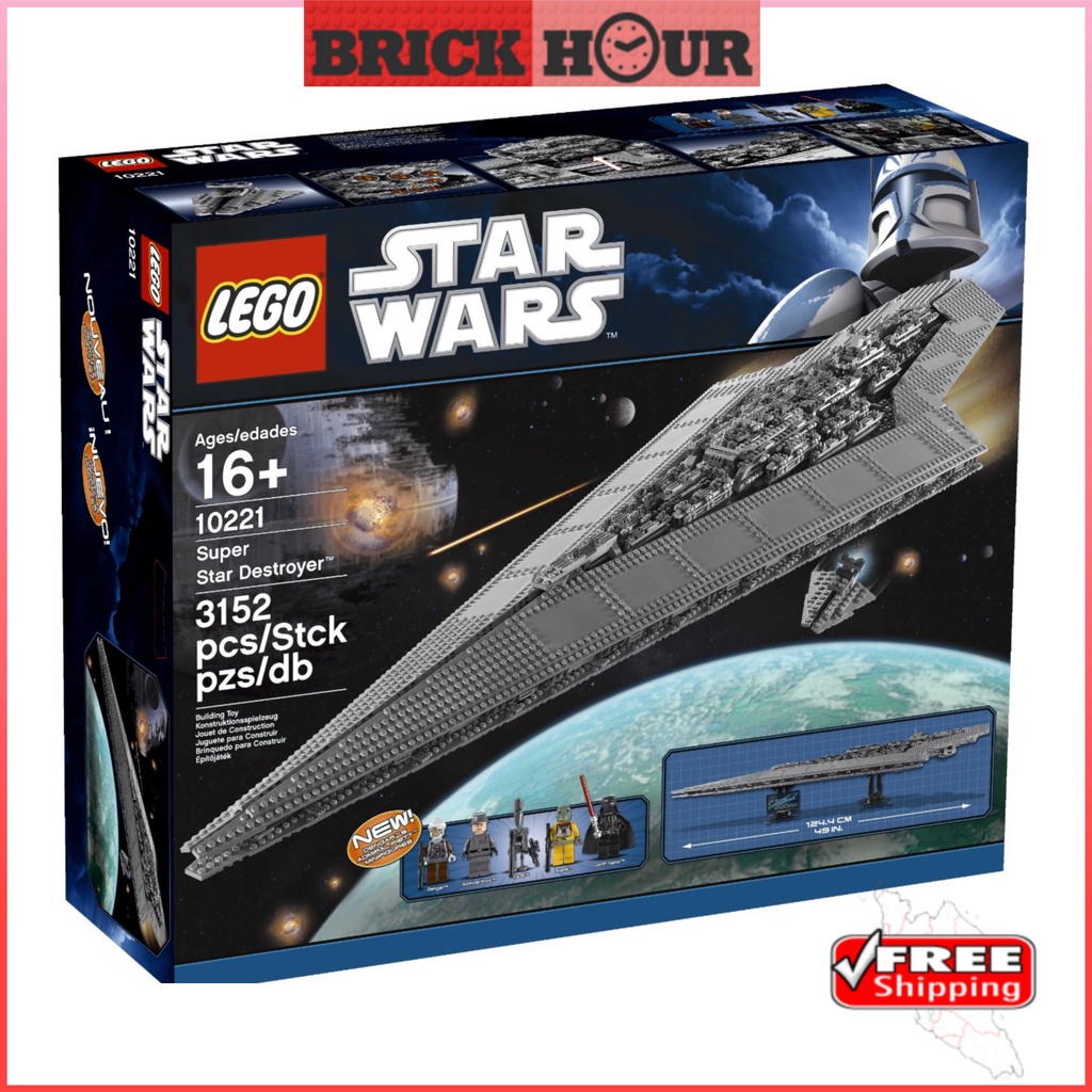 LEGO STAR WARS 10221 Super Star Destroyer | Shopee Malaysia