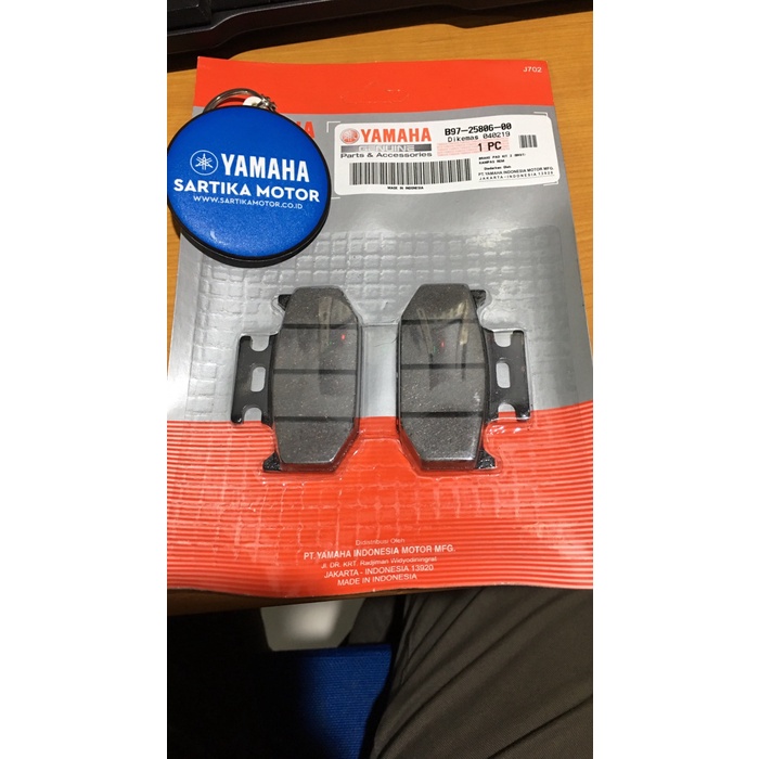 Original Rear Brake Pad Kit (Rear Brake Pads) Yamaha R15 VVA | Shopee ...