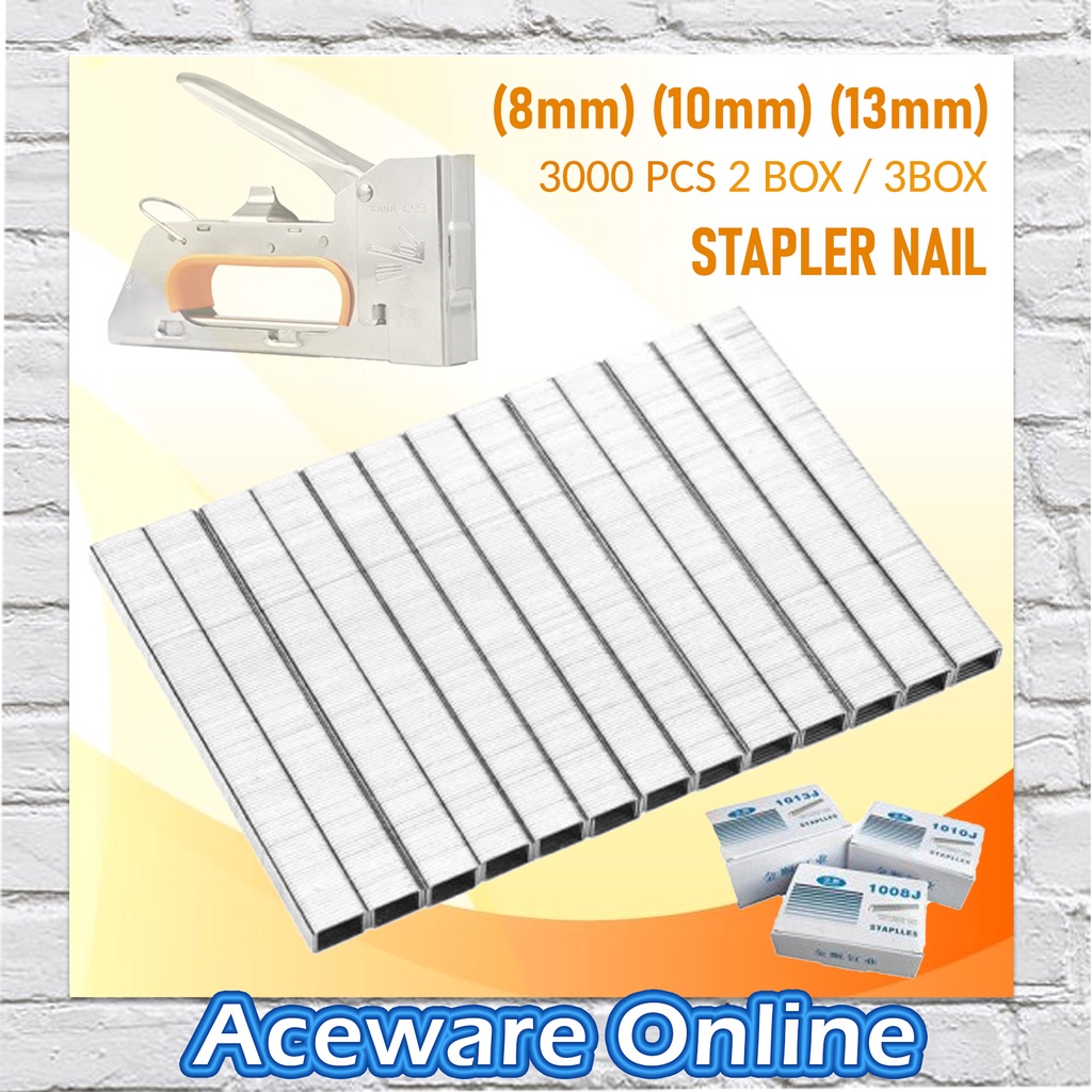 1010J 1008J 1013J AIR STAPLES 3000pcs 10mm Staple For Stapler Air Nail ...