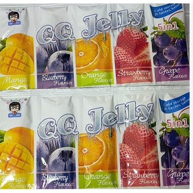 QQ jelly 5 in 1 Mango / Blueberry / Orange / Strawberry / Grape 24 packs (HALAL) | Shopee Malaysia