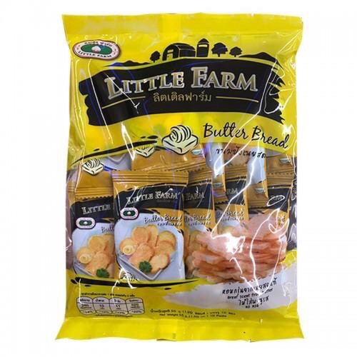 Little Farm Crispy Bread Thailand Garlic/Butter 泰国香脆烘烤小吐司面包 蒜香/奶油 ...