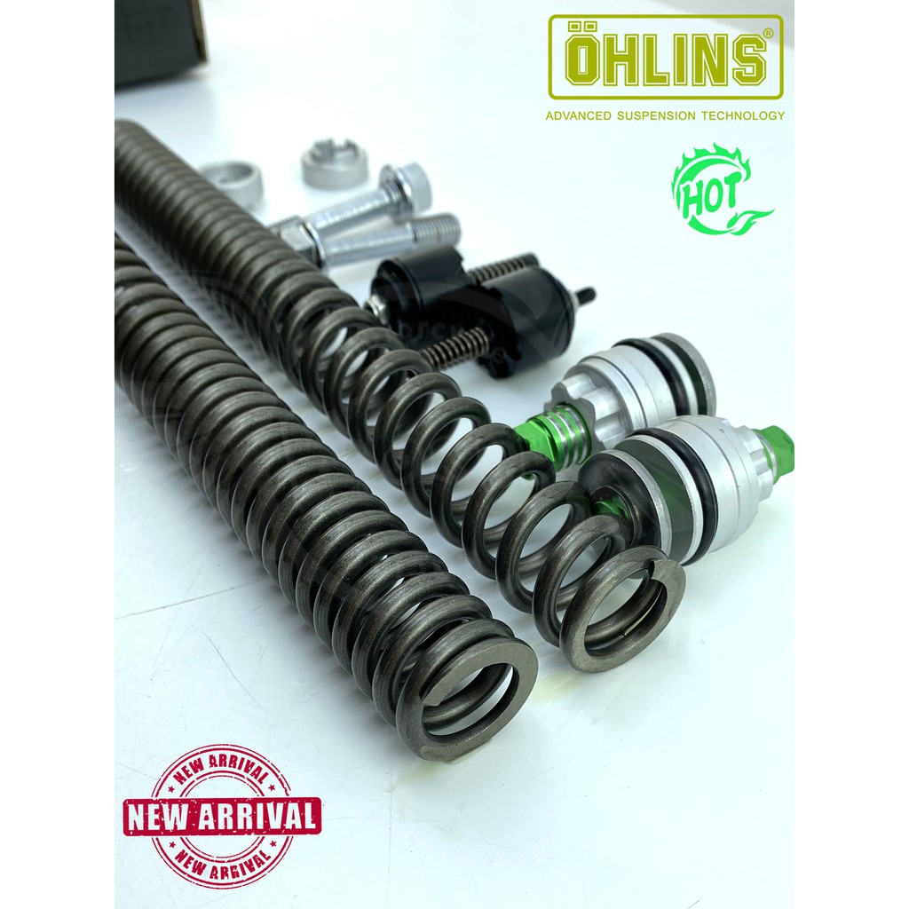 OHLINS Y15 Y15ZR Y16 LC 135 LC135 RS150 OHLIN OHLINS RACING FORK SPRING ...