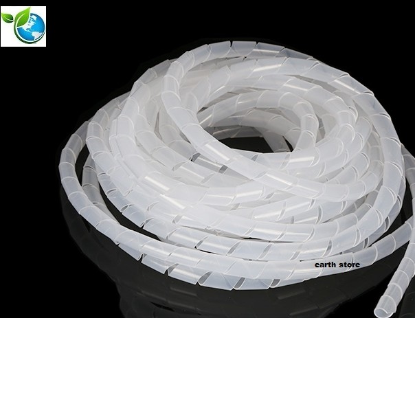 Spiral wrapping band - white / cut per meter maximum length 10 meter ...