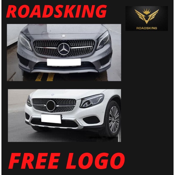 FRONT BUMPER GRILL MERCEDES BENZ X156 14~16 GLA 200 GLA 250 DIAMOND ...