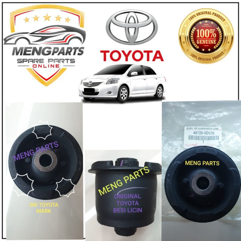 ***ORIGINAL TOYOTA VIOS NCP93 REAR AXLE ARM BUSH , BELAKANG AXLE BUSH ...