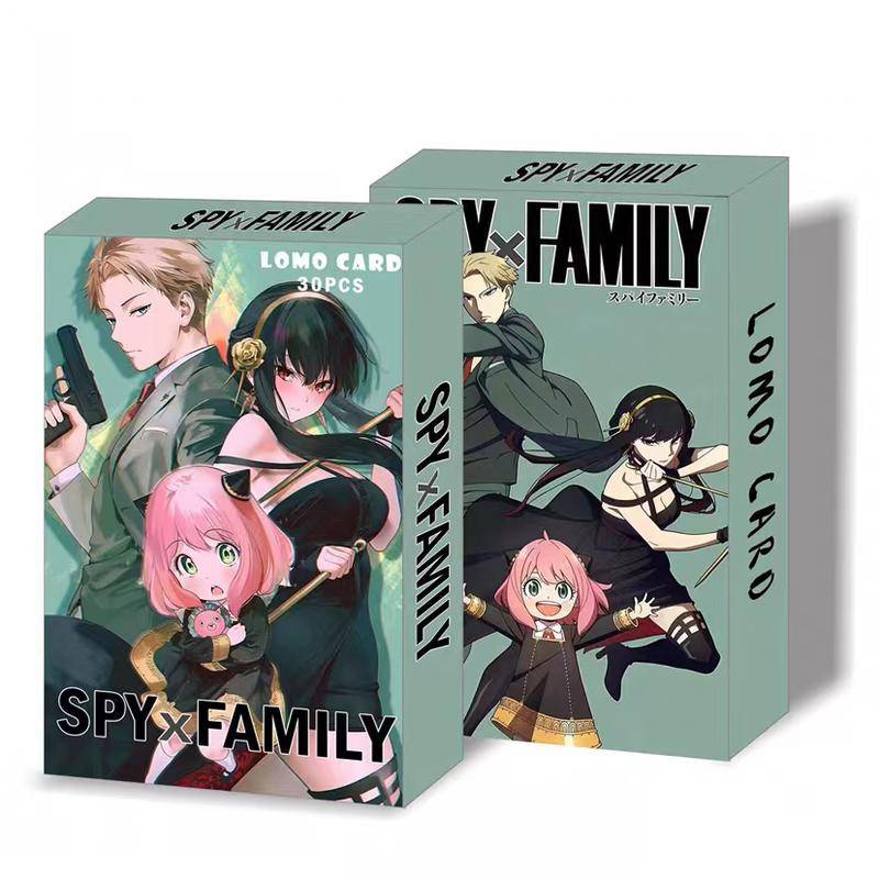 30Pcs/Pack SPYxFAMILY Loid Forger Anya Forger Yor Forger Lomo Cards ...