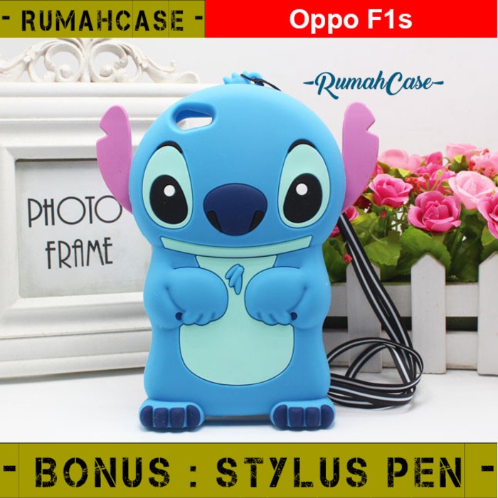 OPPO F1s / A59 - Stitch 3D Cute Soft Case Cover Casing silicone jelly ...