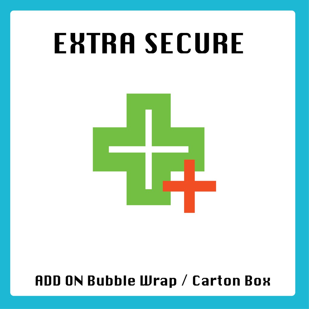 Add On Secure (Bubble Wrap / Carton Box ) | Shopee Malaysia