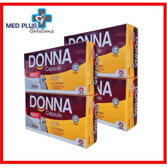 Donna Forte Capsule Glucosamine 500mg (Exp: 2/2028) | Shopee Malaysia
