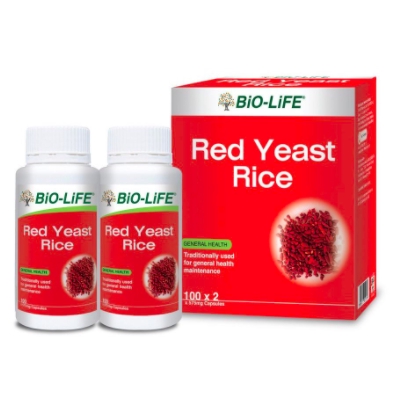 BIO-LIFE RED YEAST RICE CAPS 100S PACK-OF-2 EXP03/2026 | Shopee Malaysia