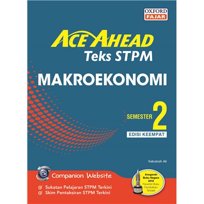 Ace Ahead STPM Teks Makroekonomi - Semester 2 (edisi 4) | Shopee Malaysia