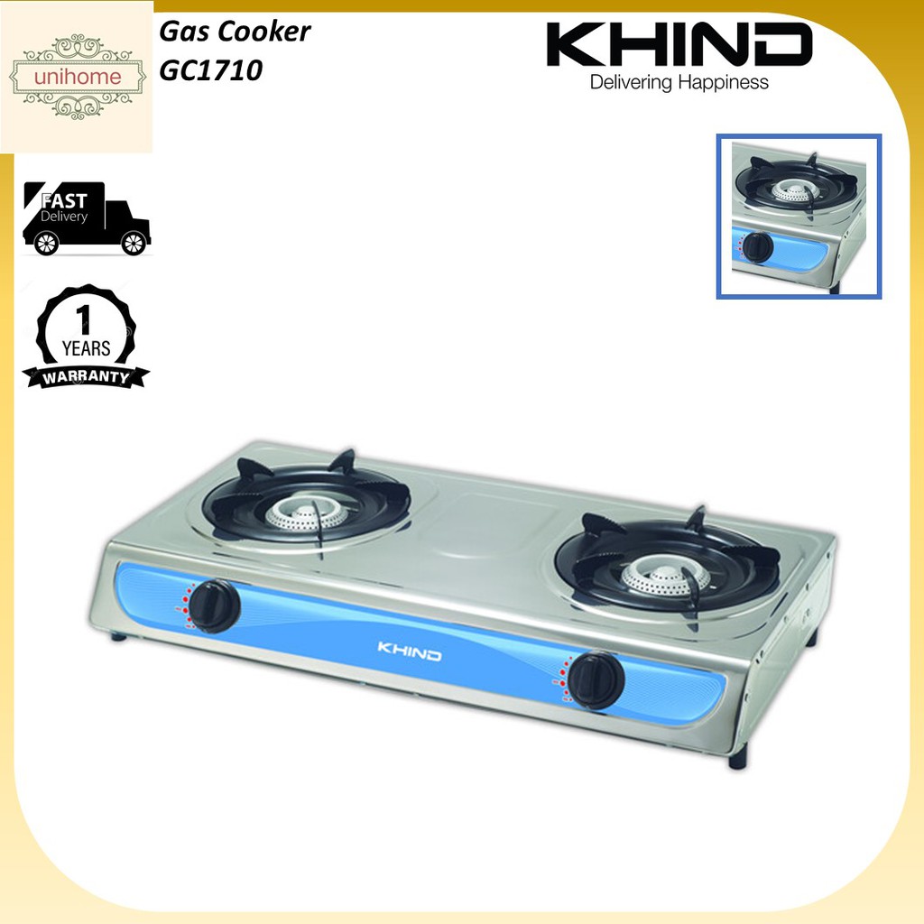 Khind Gas Cooker GC1710 | Shopee Malaysia