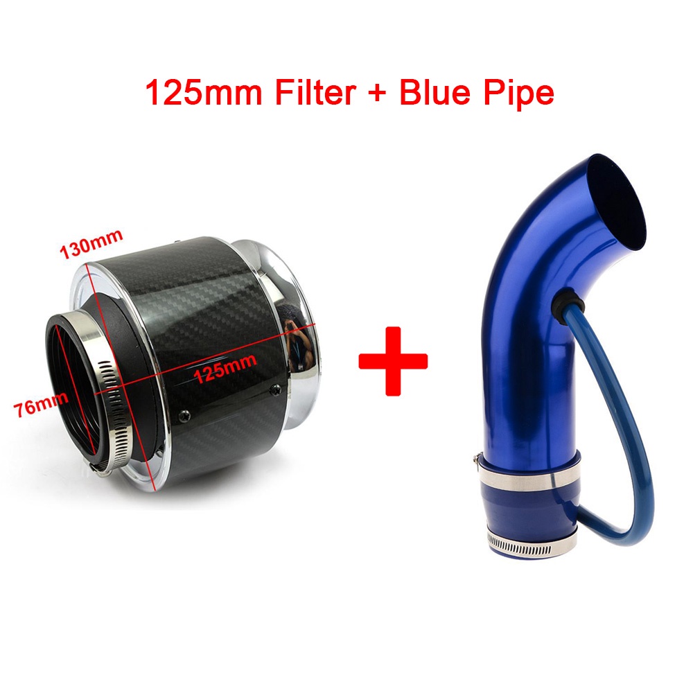 Racing 76mm Air Inlet Turbo Exhaust Pipe Air Intake Alumimum Pipe Power ...