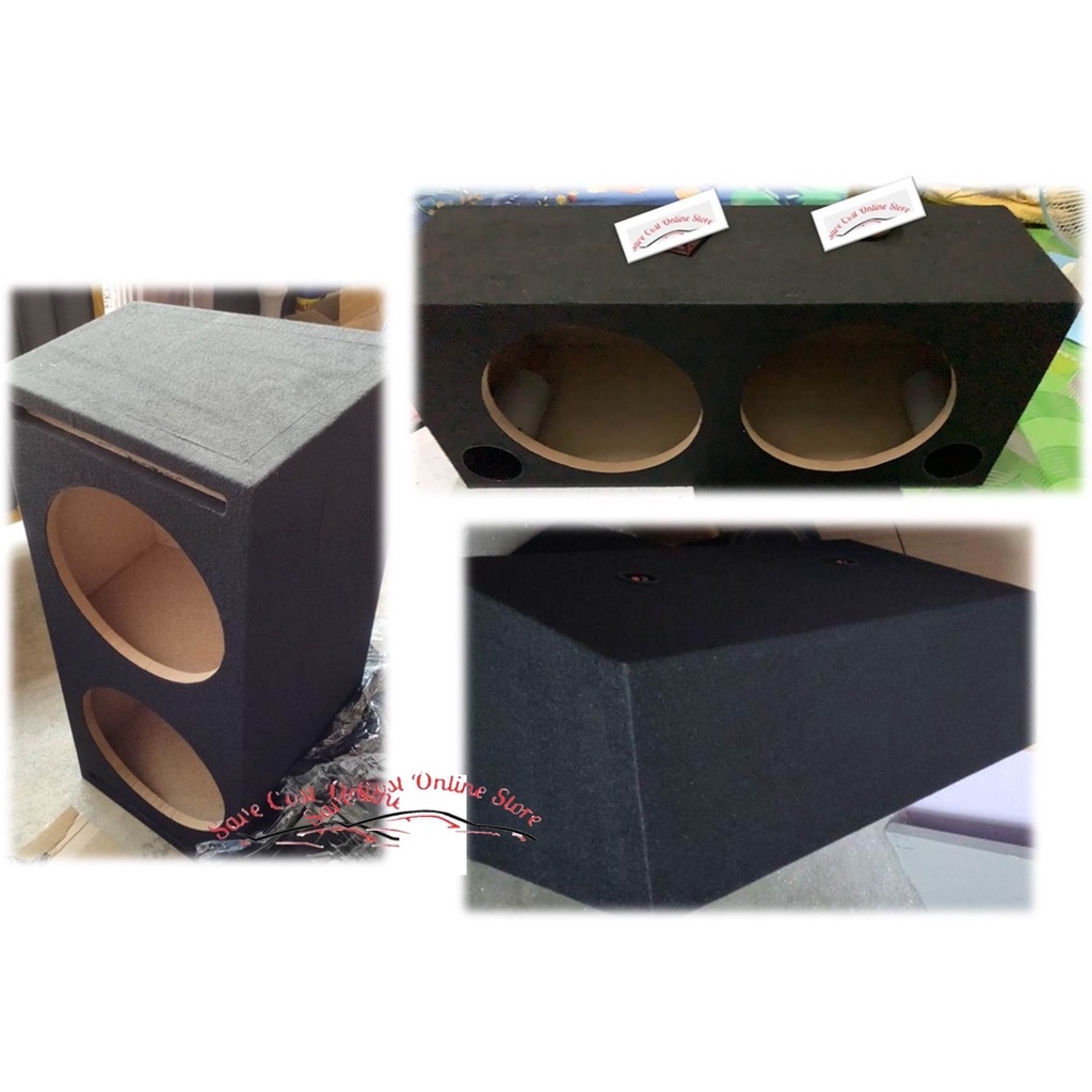 10" INCH ~ 12" INCH DOUBLE WOOFER BOX / SPEAKER BOX | Shopee Malaysia