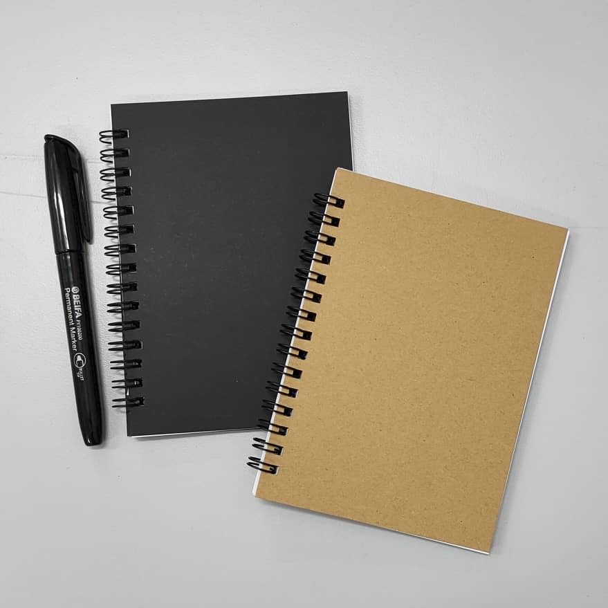 A6 Notepad Notebook Blank/Line/Dot/Grid 100pgs Easy to carry | Shopee ...