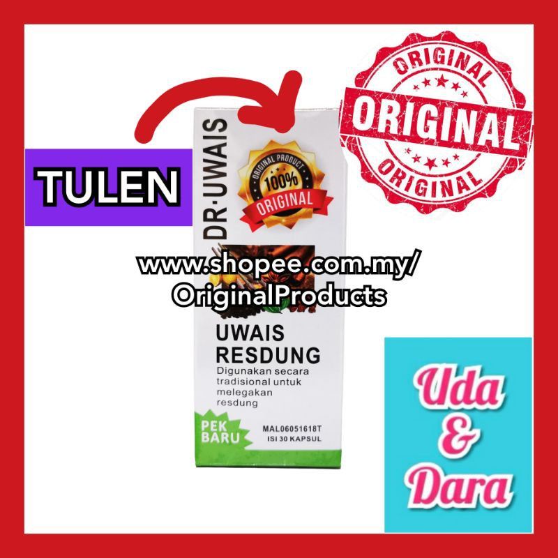 💯 Original HQ™ Dr Uwais Resdung Sinus Uais Super Resdong Mujarab Plus ...